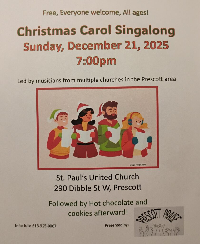 Christmas Carol Sing-along – YES FM